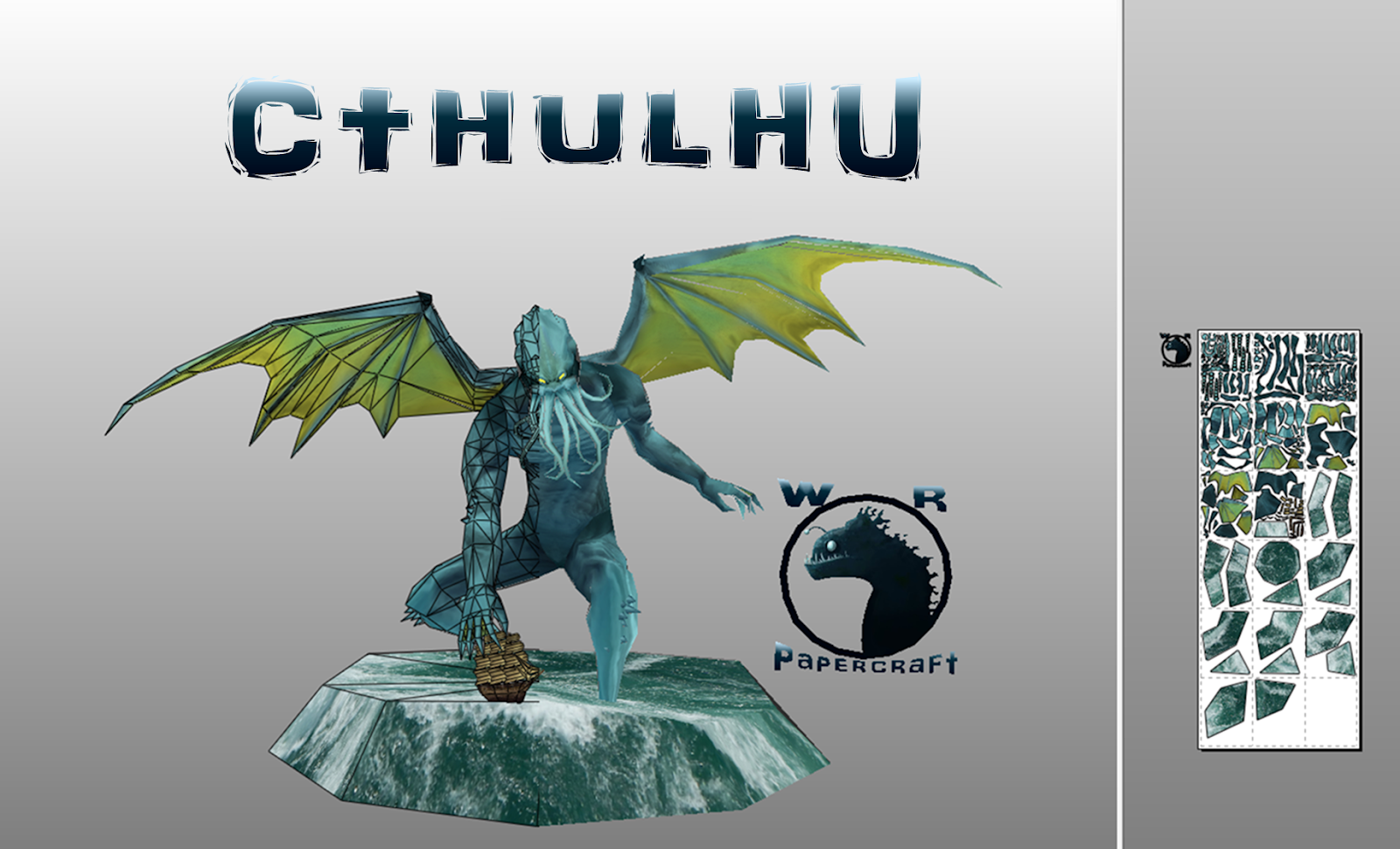 Cthulhu Papercraft | W.R.Papercrafts
