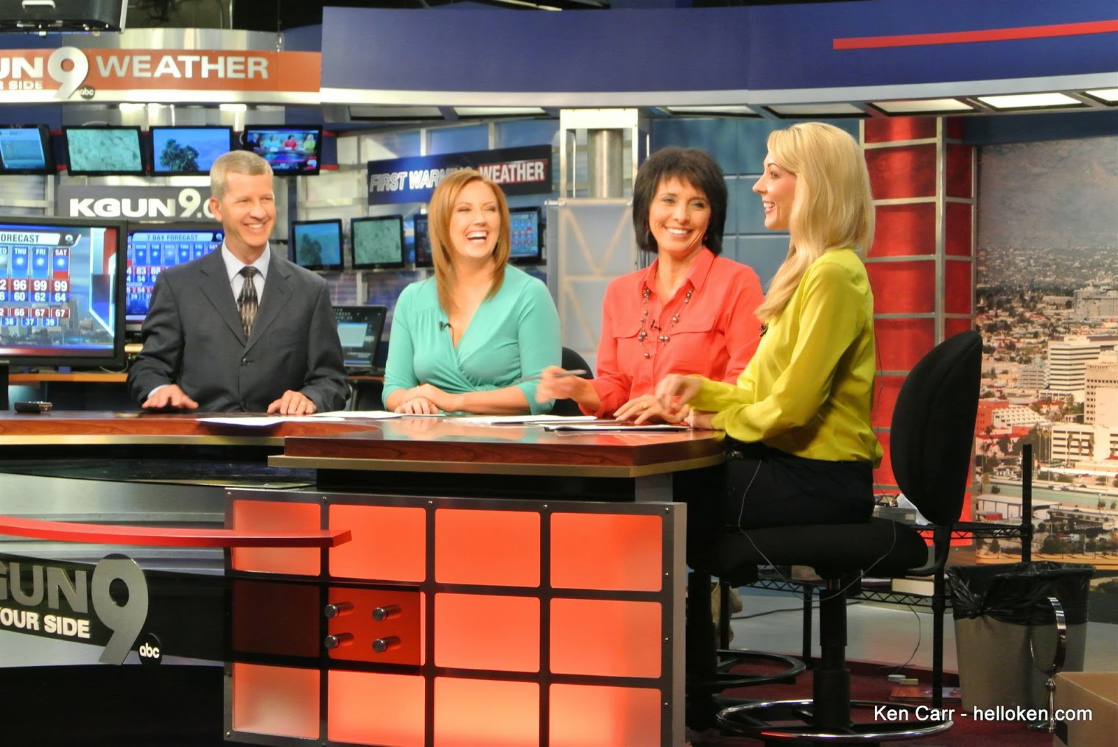 HelloKen.com: Payton's tour of KGUN 9