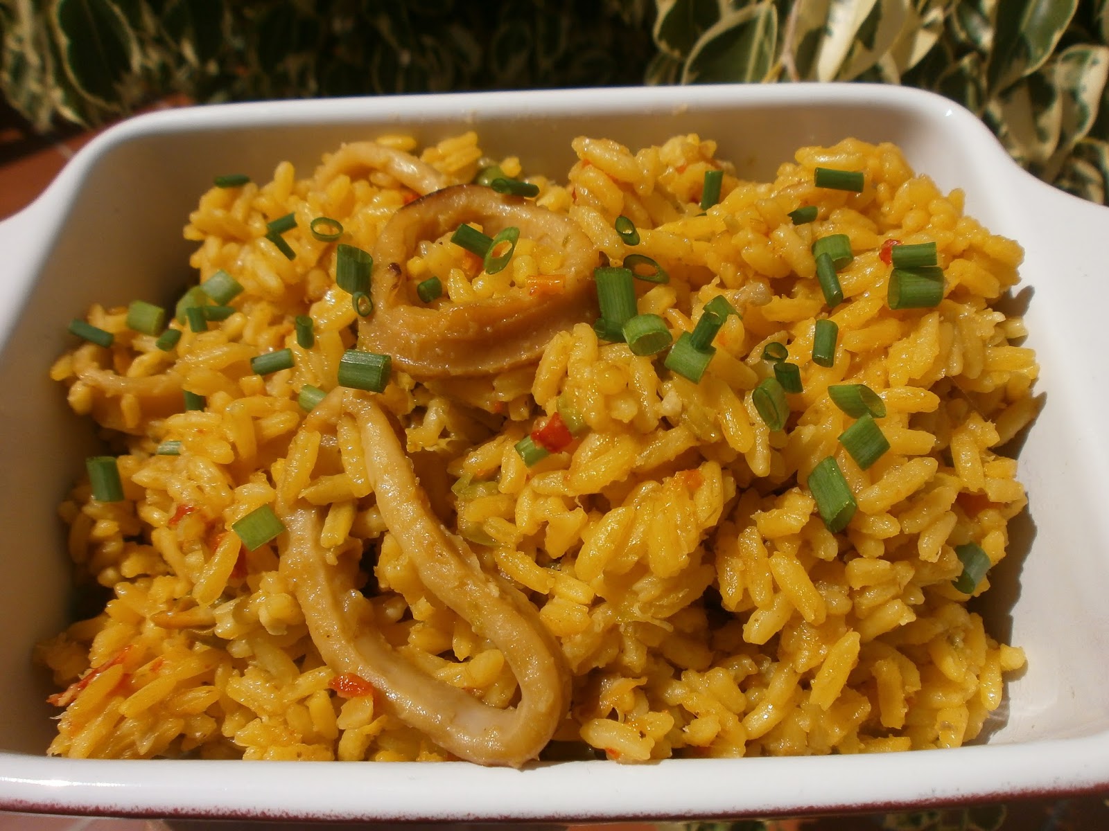 Luzmary y sus recetas caseras: ARROZ CON ANILLAS DE CALAMAR Y ...