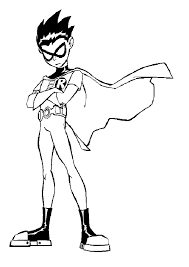 Robin para colorear y pintar - COLOREA TUS DIBUJOS