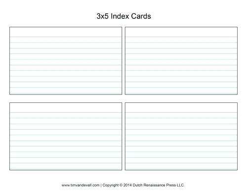 Palm Cards Template - Collage Template