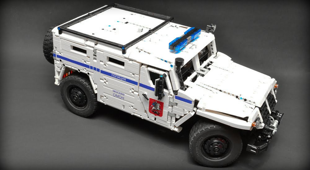 filsawgood Lego Technic Creations: Lego GAZ TIGER SPM-2