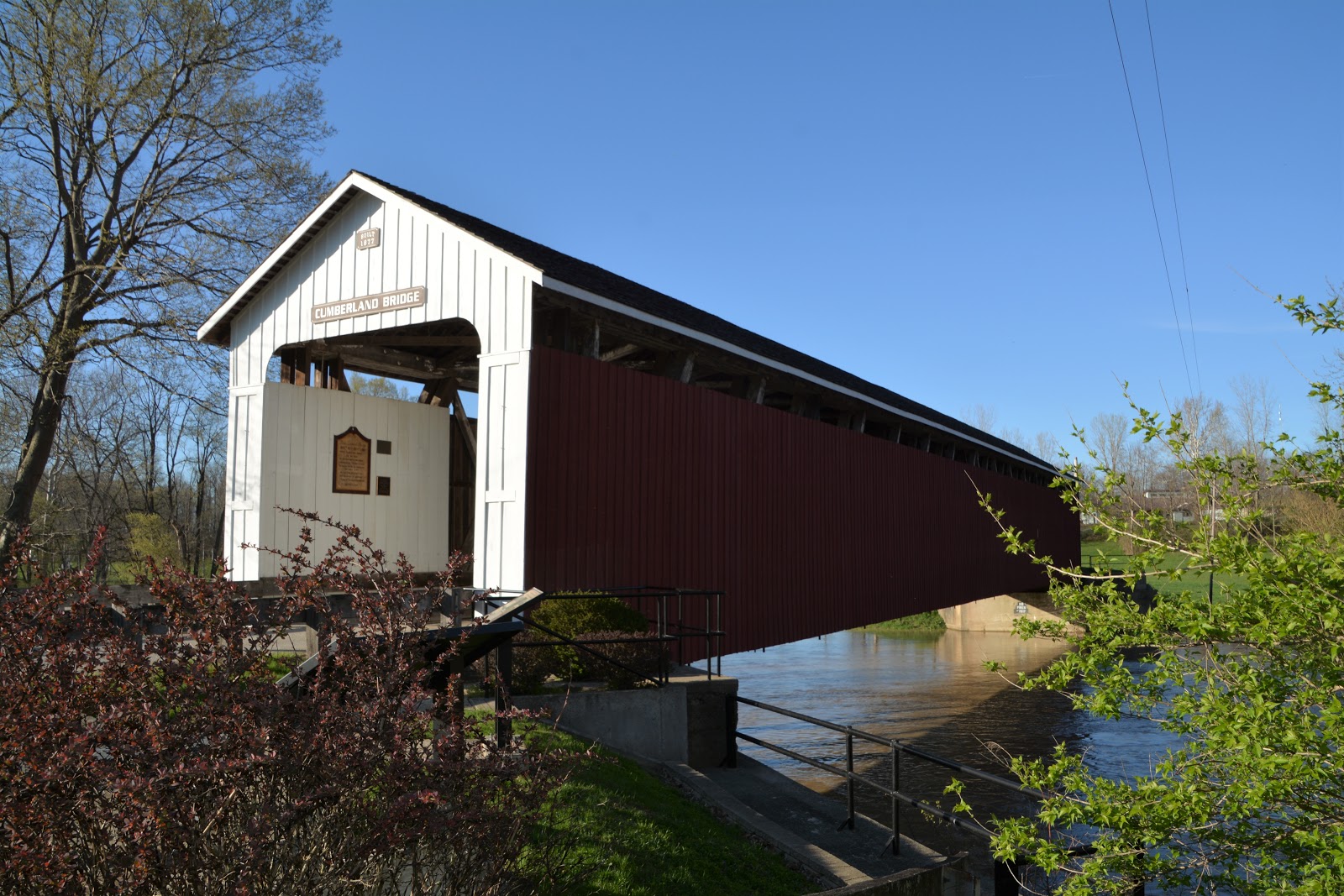 COVERED BRIDGES IN OHIO +: CUMBERLAND/MATTHEWS COVERED BRIDGE ...