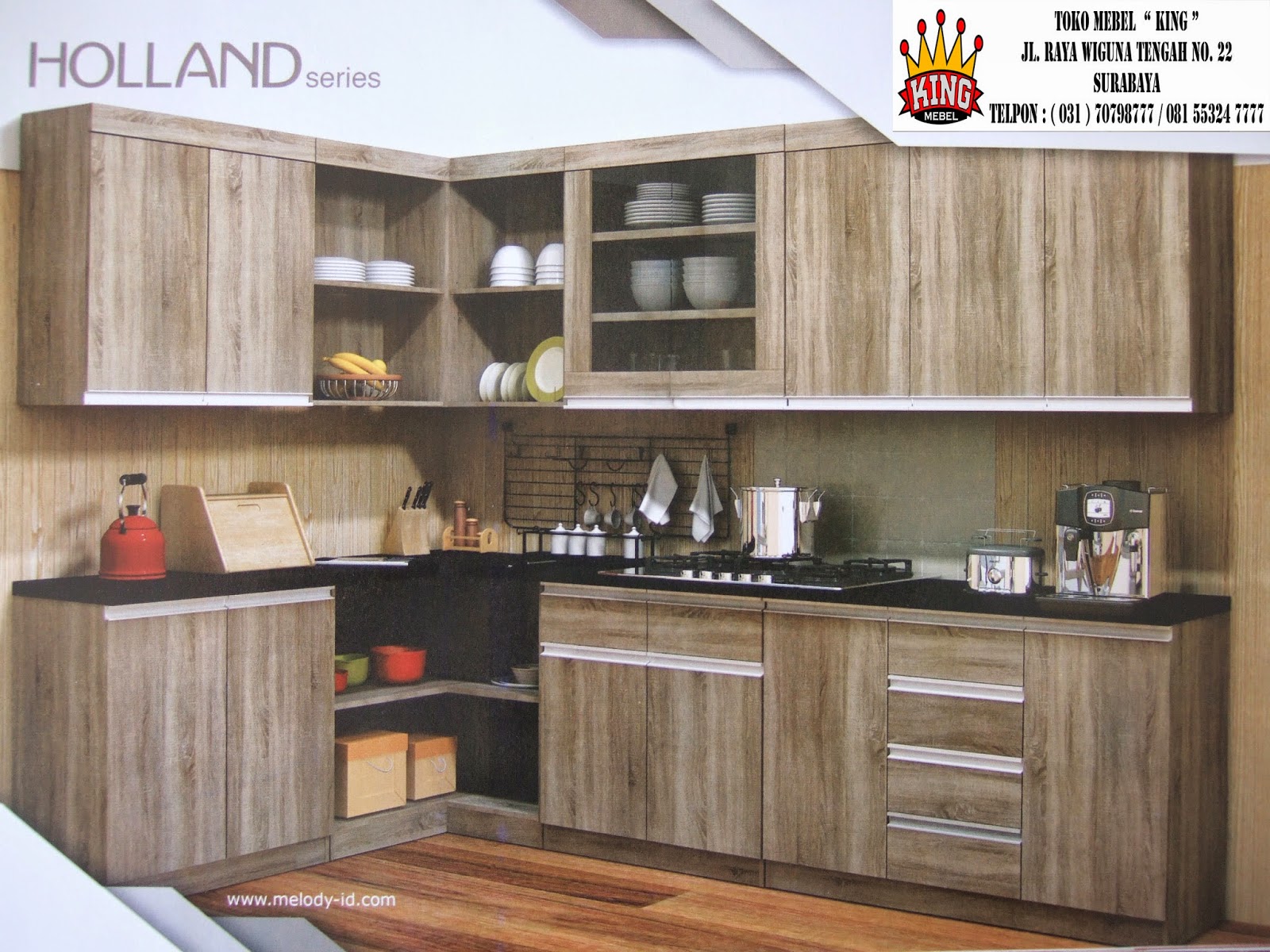 Toko Mebel KING ( Mebel Murah Kwalitas Mewah ): HOLLAND KITCHEN SET SERIES