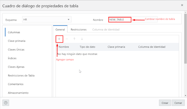 Creando Tablas con SQL en Oracle SQL Developer Web - Parte 2