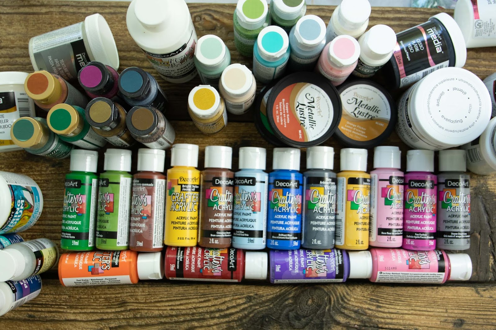 decoratorium: Technika Pouring - malowanie przez wylewanie farby