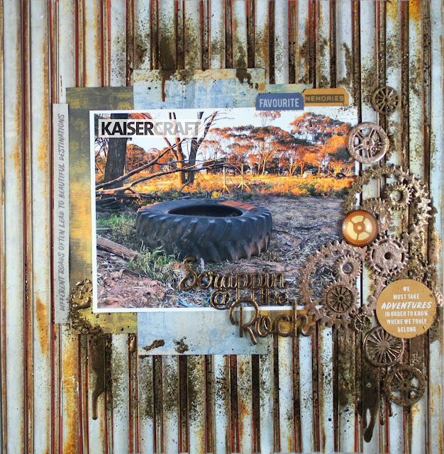 Just too Obsessed: Kaisercraft Challenge # 8