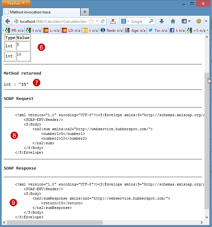 Soap Web Service In Java Jax Ws Learn Java By Examples 3324