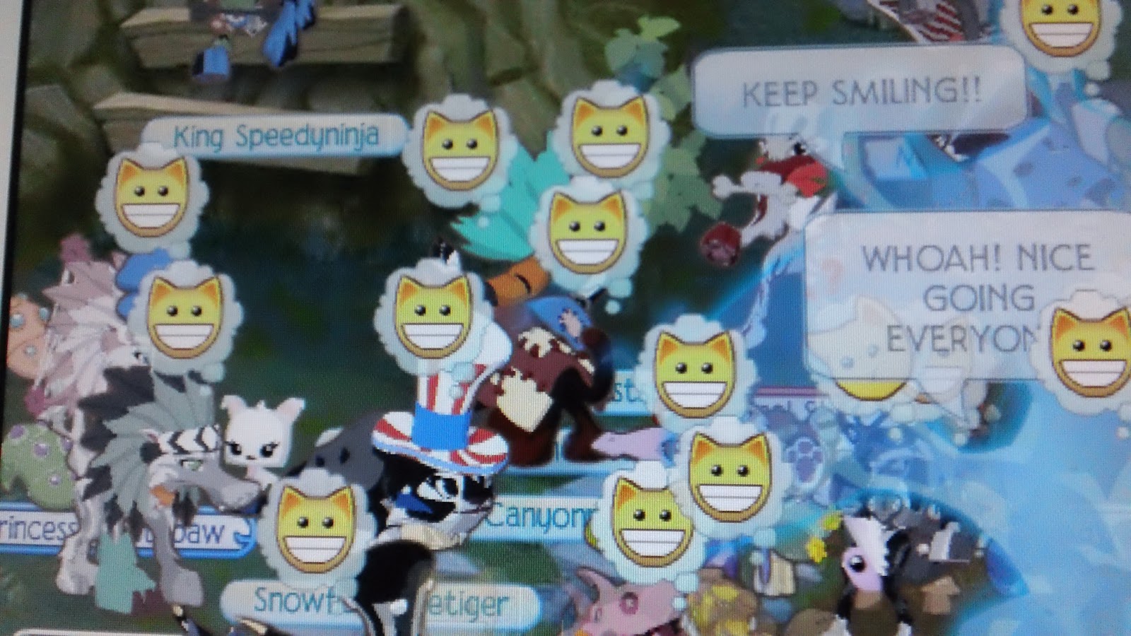 Animal Jam Is Kool: I MET SNOWYCLAW!!!!!!!!!!!!!!!!!!!!!!!!!!:D