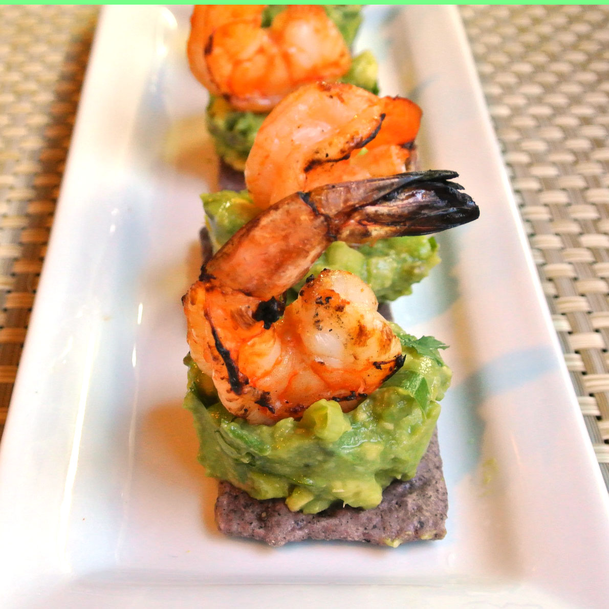 Mom, What's For Dinner?: Spicy Prawns with Zesty Avocado Appetizer