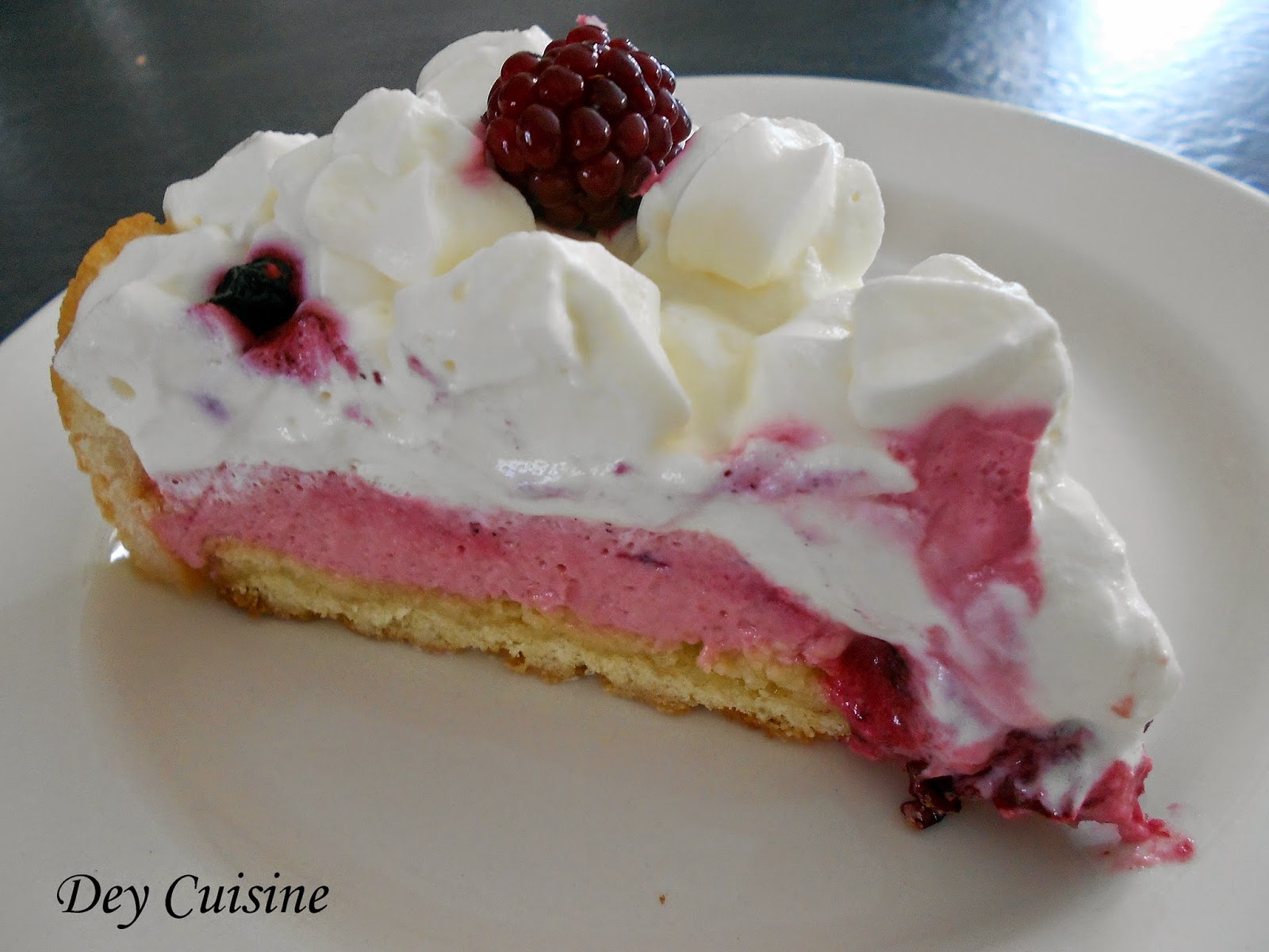 Dey cuisine: L'estival 2 : mi charlotte mi bavarois aux fruits rouges ...