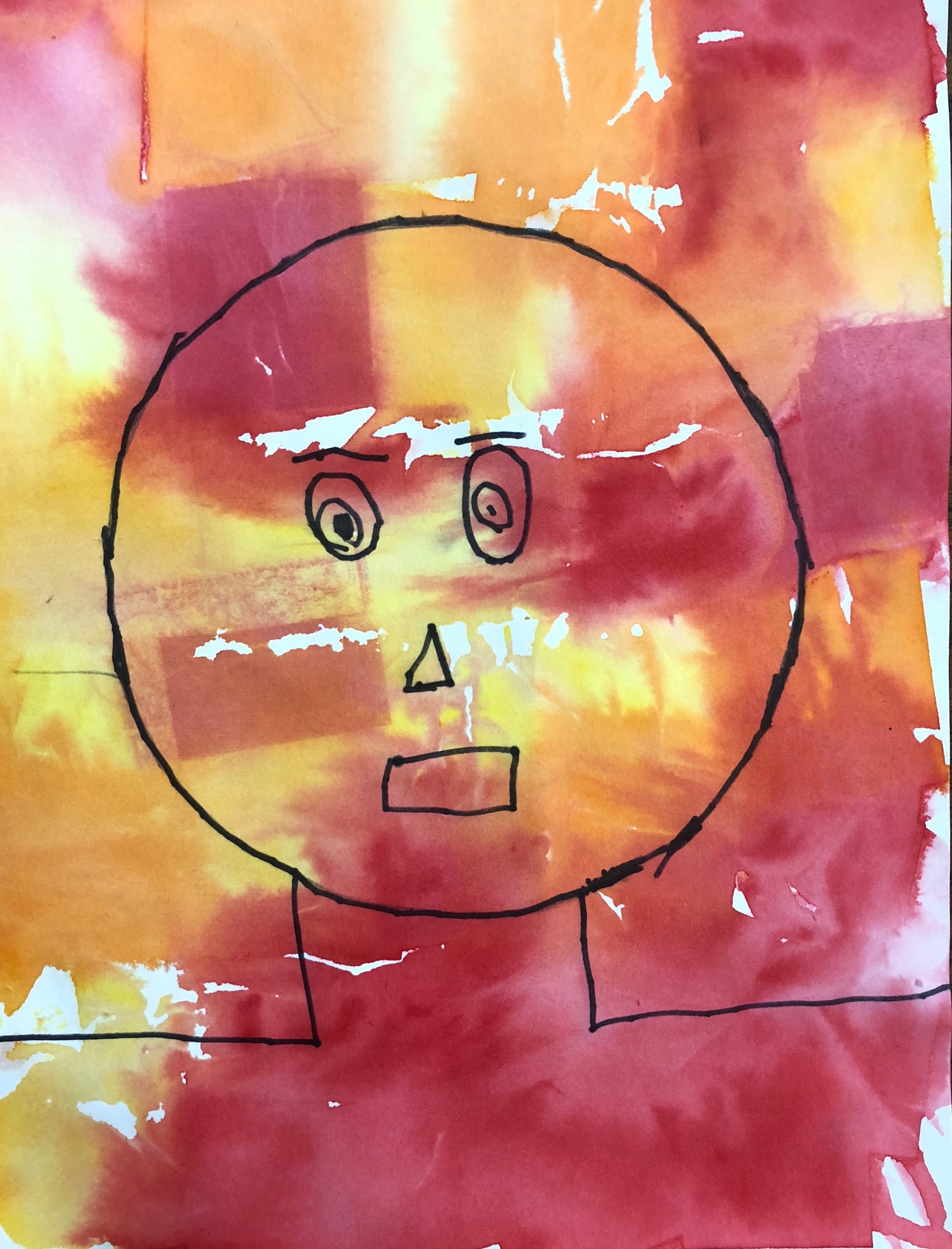 Mrs. Harris' art room: Paul Klee 1st grade art warm and cool colors lesson