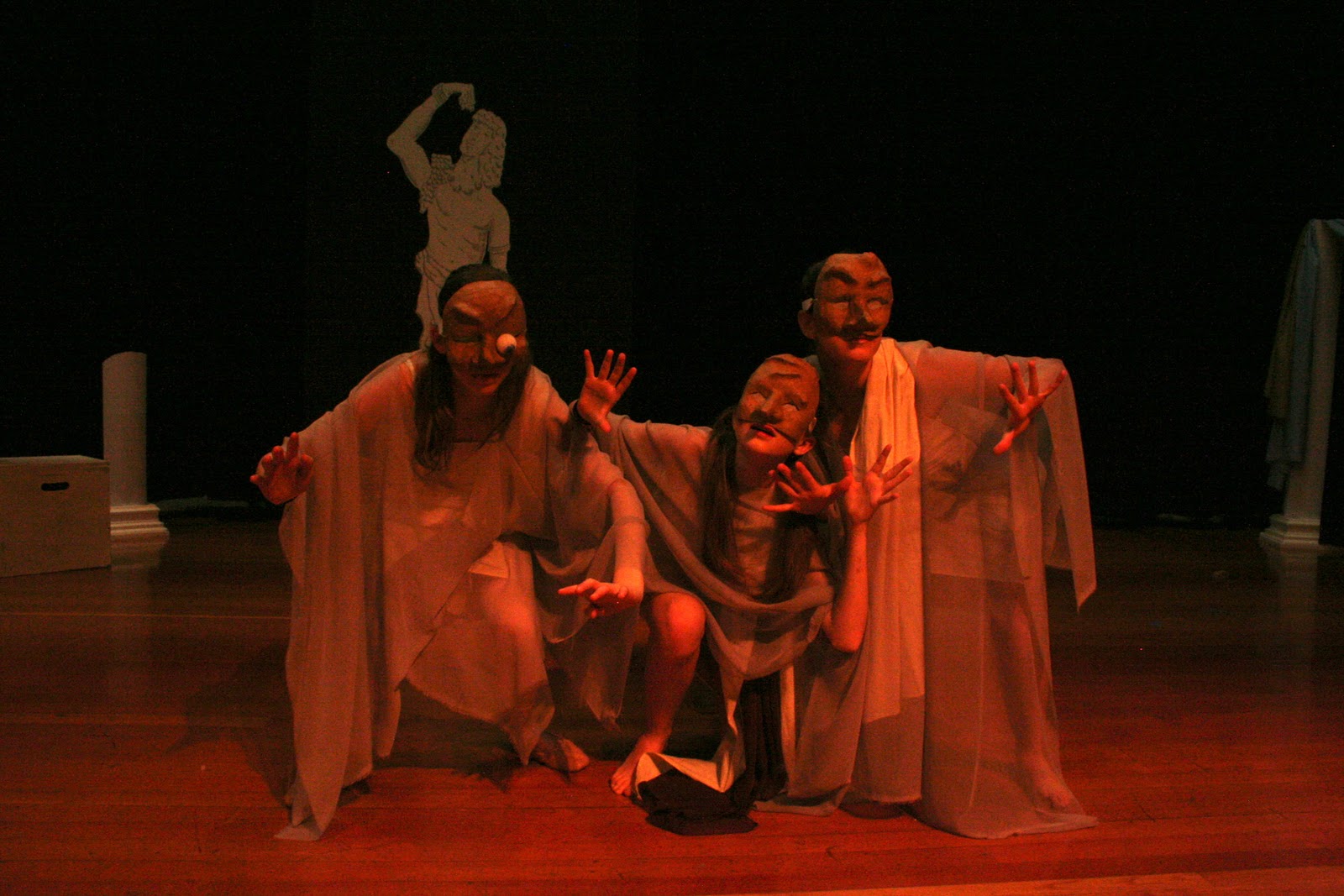 "Circus Olympus" ... Greek Theatre!: Perseus & Medusa Production Photos