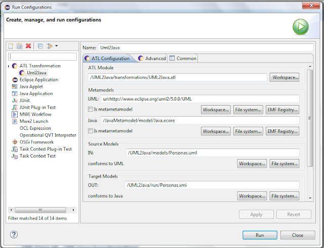 Ingenieria Guiada por Modelos : Atlas Transformation Language ATL