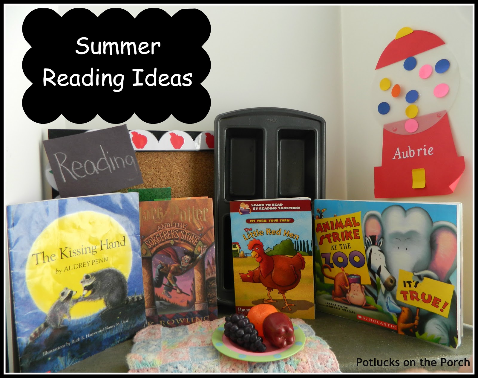 Potlucks on the Porch: Summer School- Reading Ideas