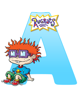 Kits imprimibles gratis : Alfabeto Rugrats