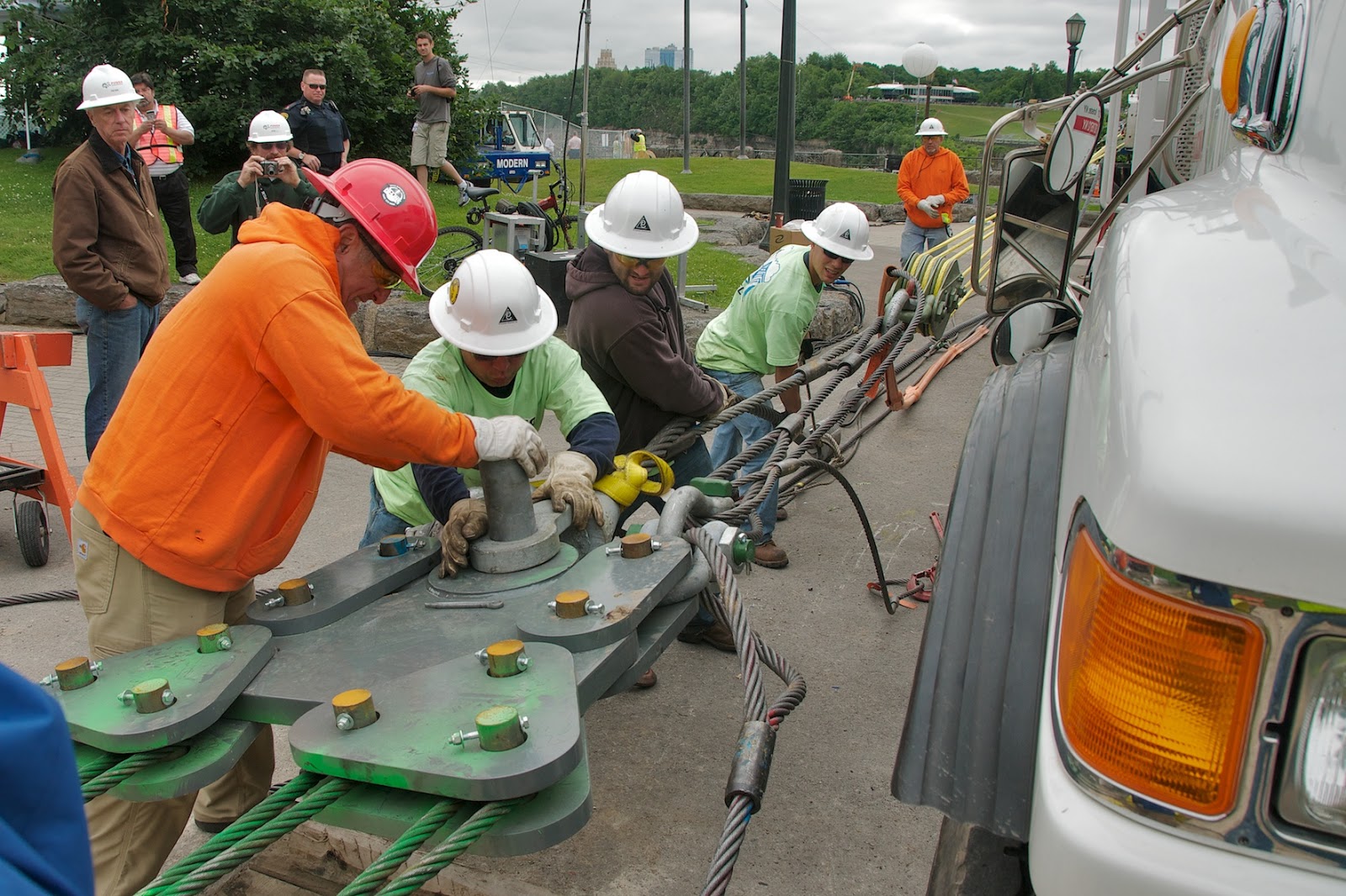 Keith Meehan Photography—Commercial: CONSTRUCTION: Cable Installation ...