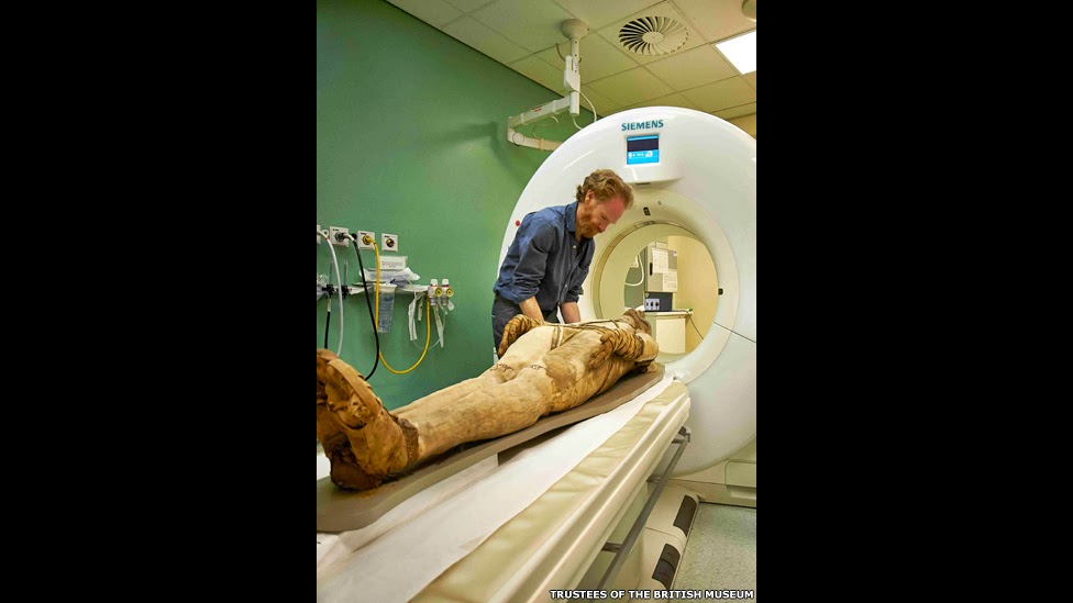 Ancient Mummies Gallery - CT scans of mummies
