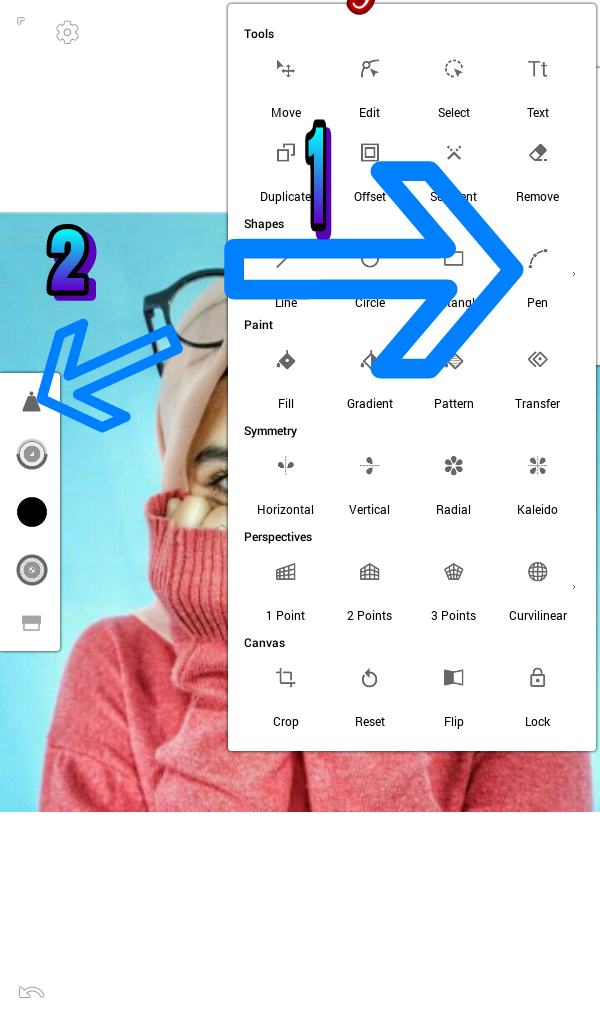 Cara Edit Foto Line Art Dengan Aplikasi Infinite Design Android