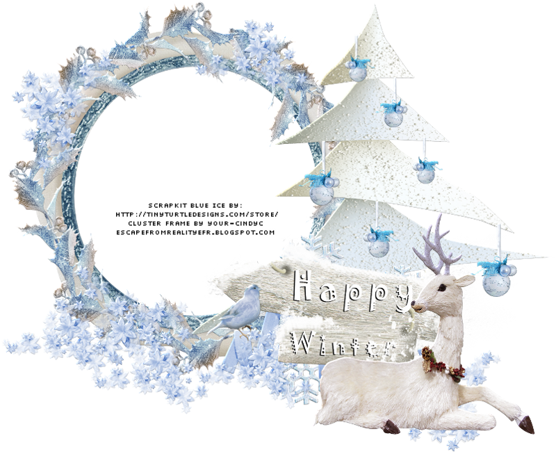 Escape From Reality Blog: FTU 'Blue Ice' Cluster & Cluster Frames