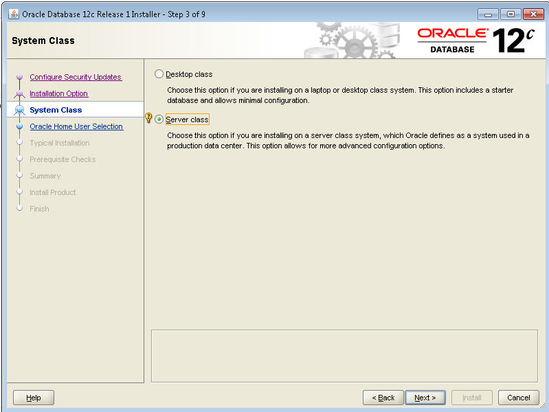 Step by Step Oracle Database 12c (12.1.0.2.0) Installation in Windows 7