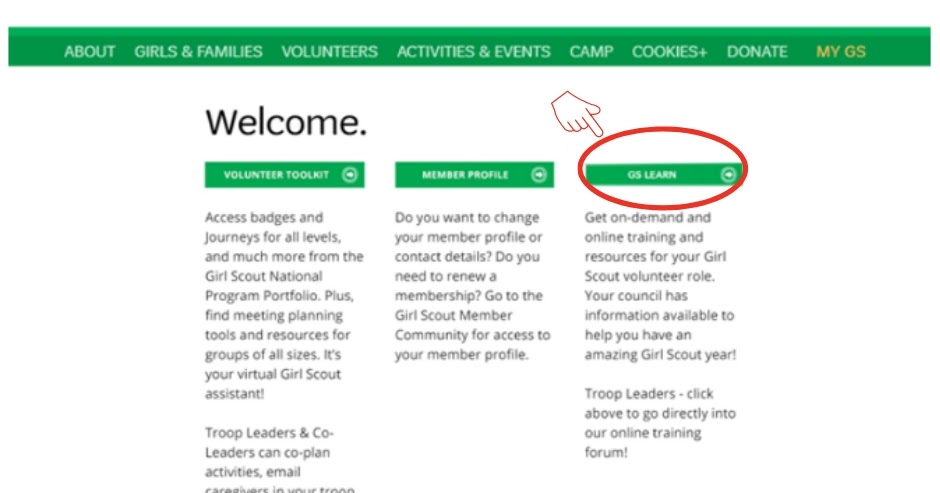 Volunteer Vault: What is gsLearn?