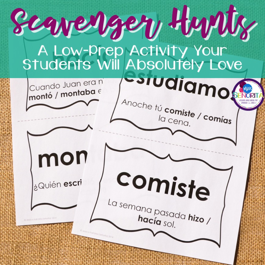 Scavenger Hunts: A Low-Prep Activity Your Students Will Absolutely Love ...