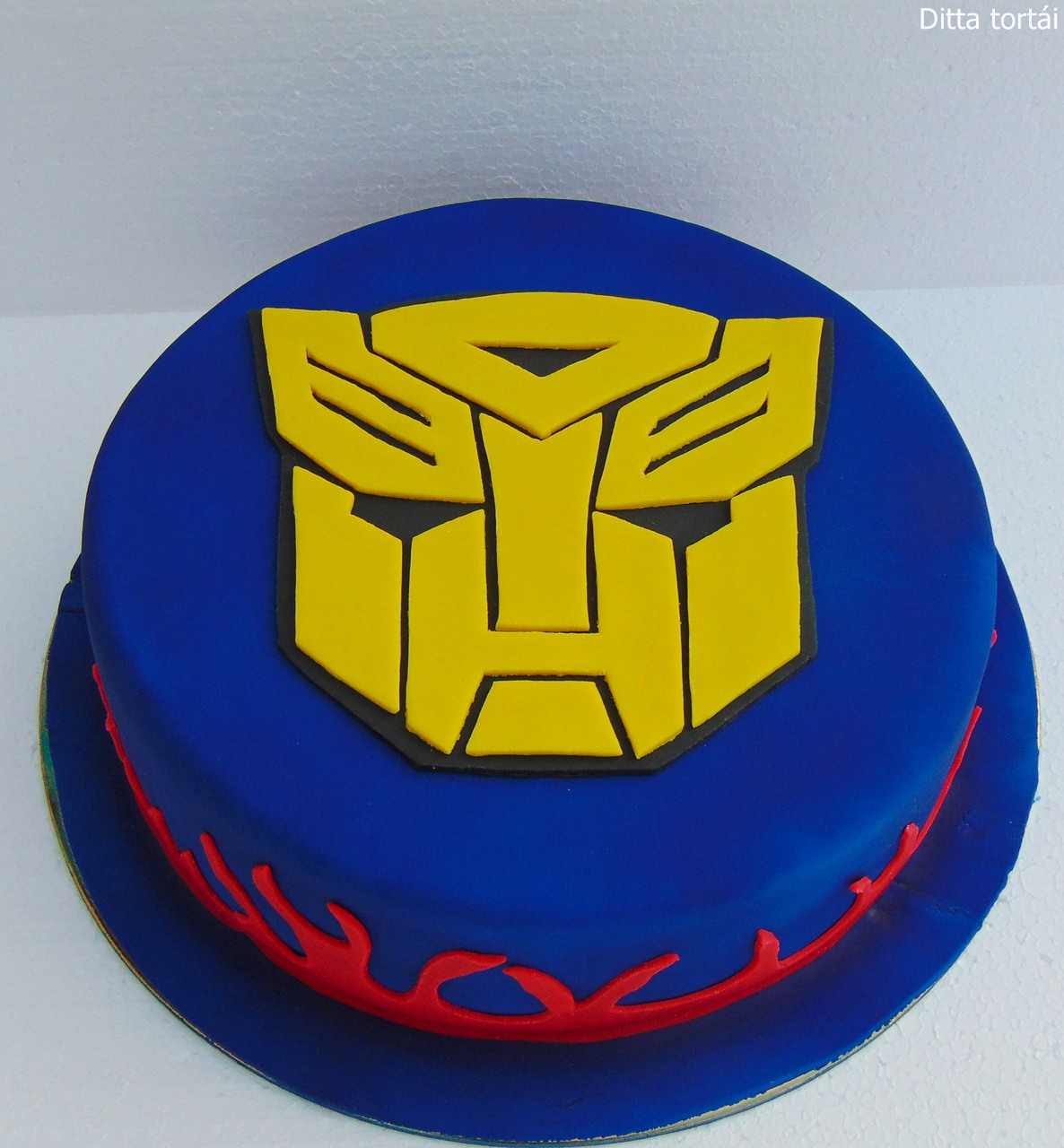 Ditta tortái: Transformers torta