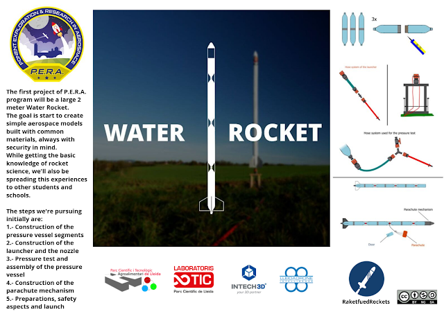 First undergoing project: Large Water Rocket | Ponent Exploration and ...