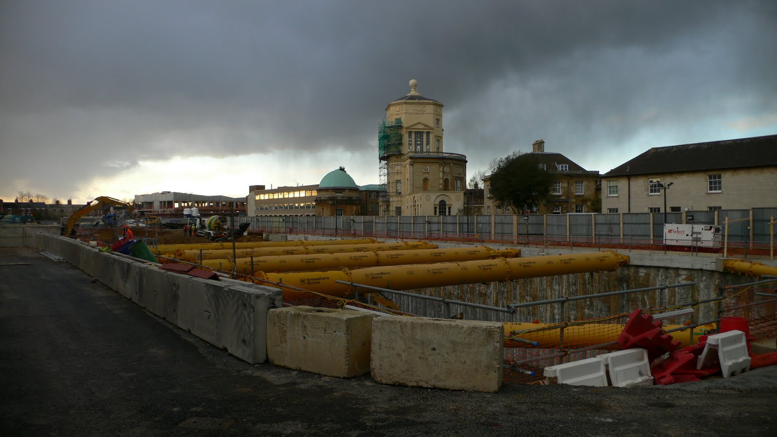 Oxford Daily Photo: Building Works At The Old Radcliffe Infirmary