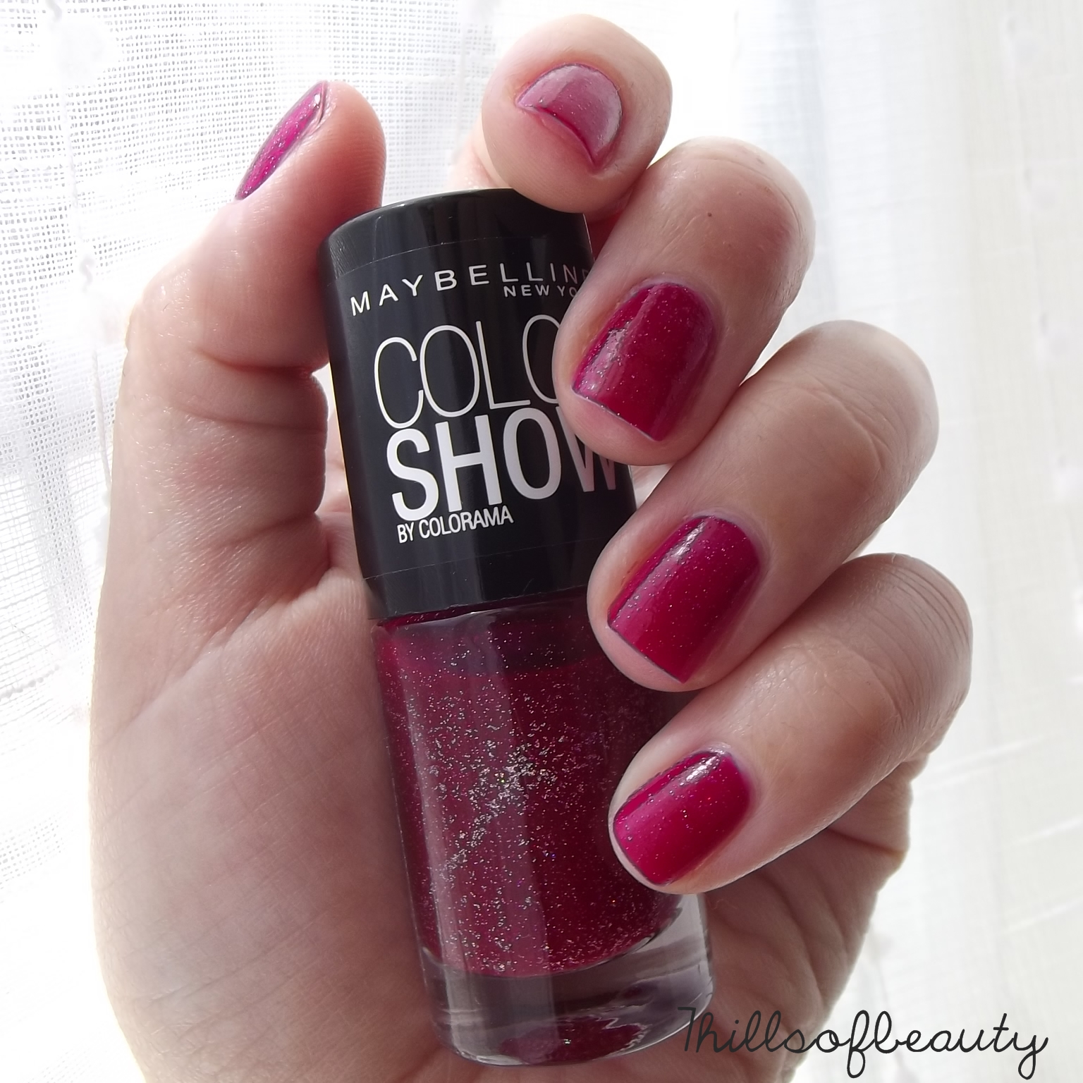 Maybelline Color Show by Colorama - 265 Wine Shimmer | 7 hills of beauty