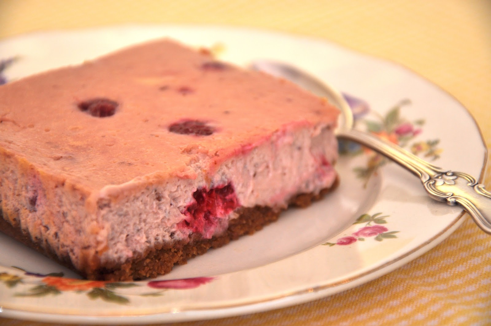 CampaSimpukka: Vadelmainen juustokakku