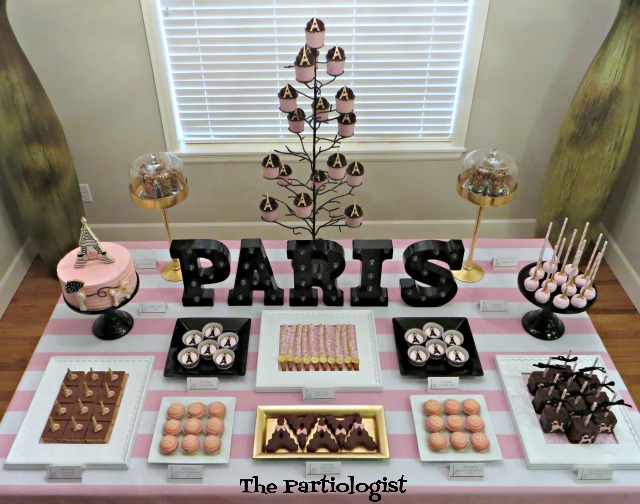 The Partiologist: Paris Themed Rice Krispie Treats - Two Ways!