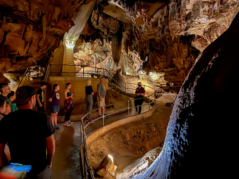 Tales of the Flowers: The Flowers Explore - Historic Diamond Caverns in ...