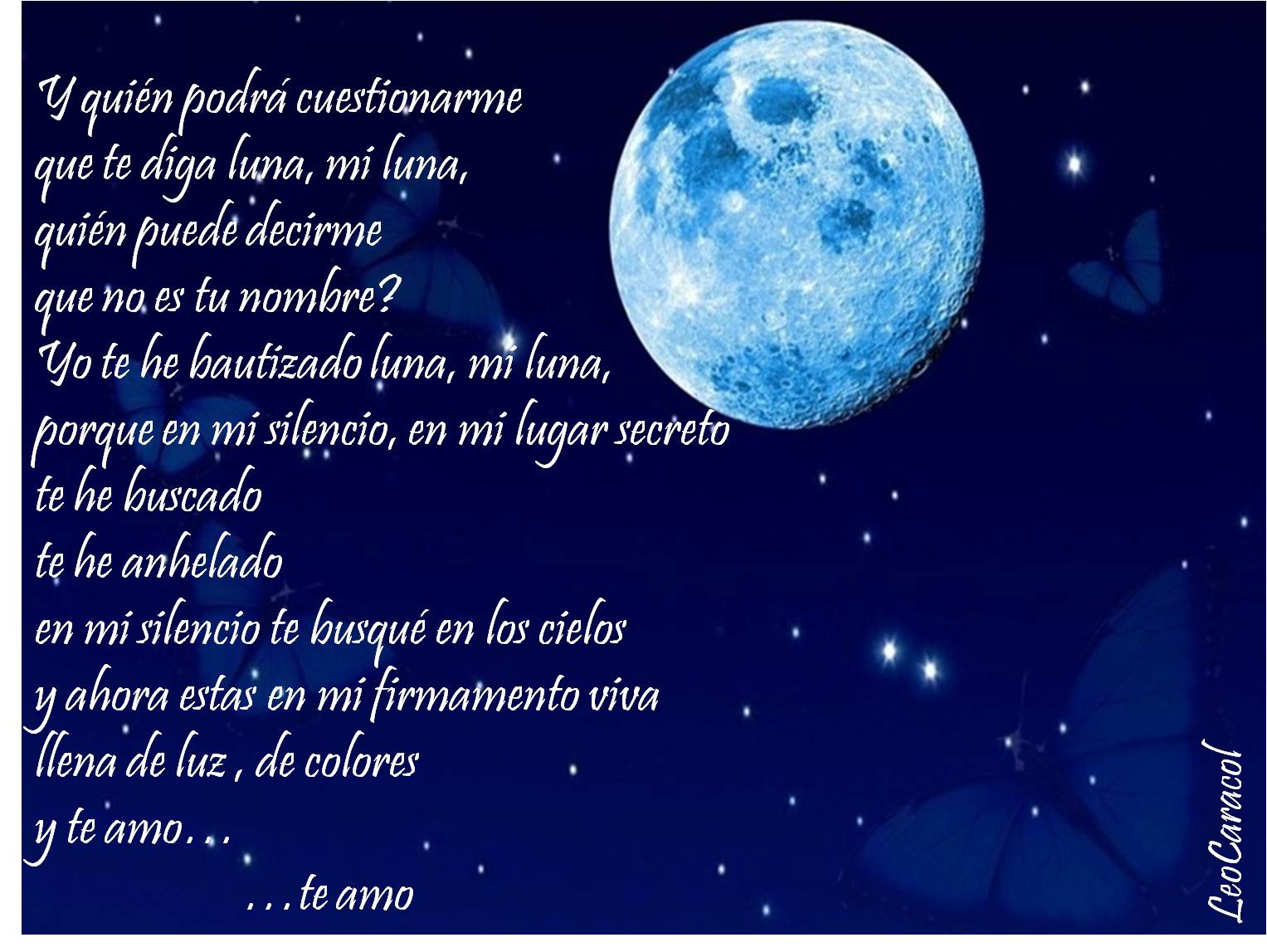 Poemas de la luna ~ Imágenes de 10