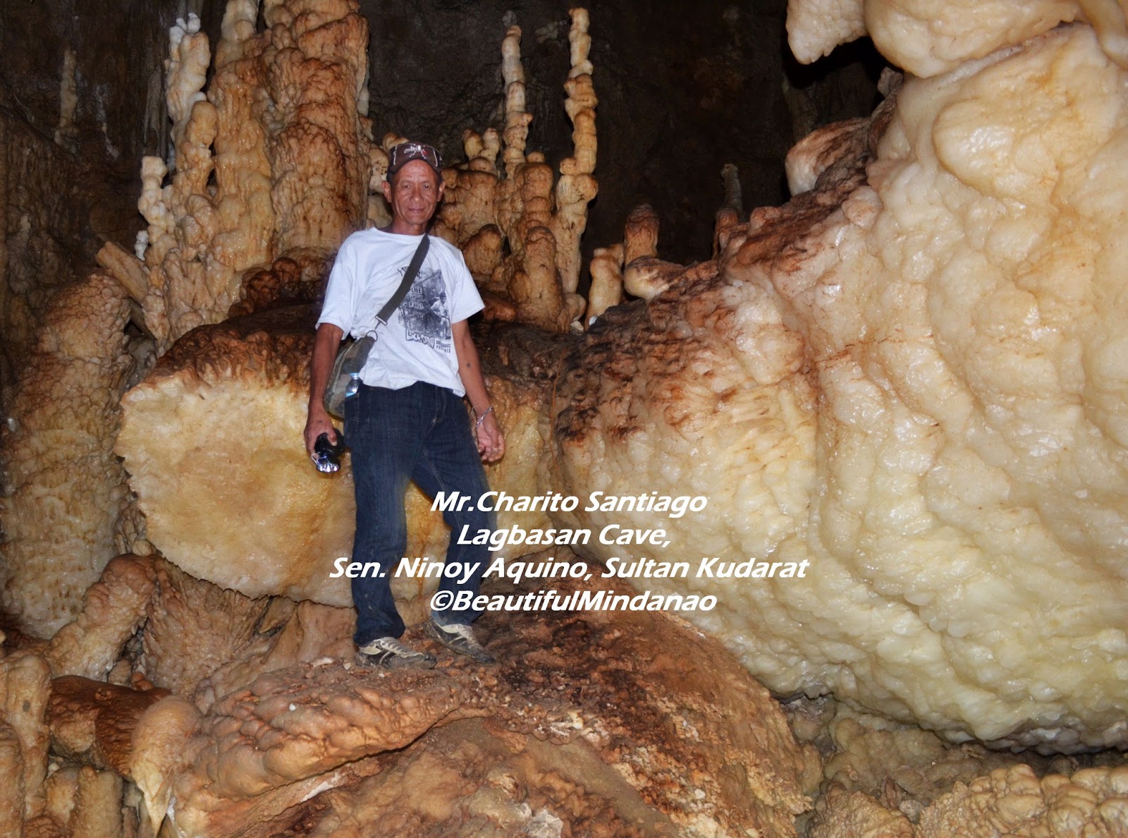 Manong Charito Santiago, the one who discovered Lagbasan Cave in ...