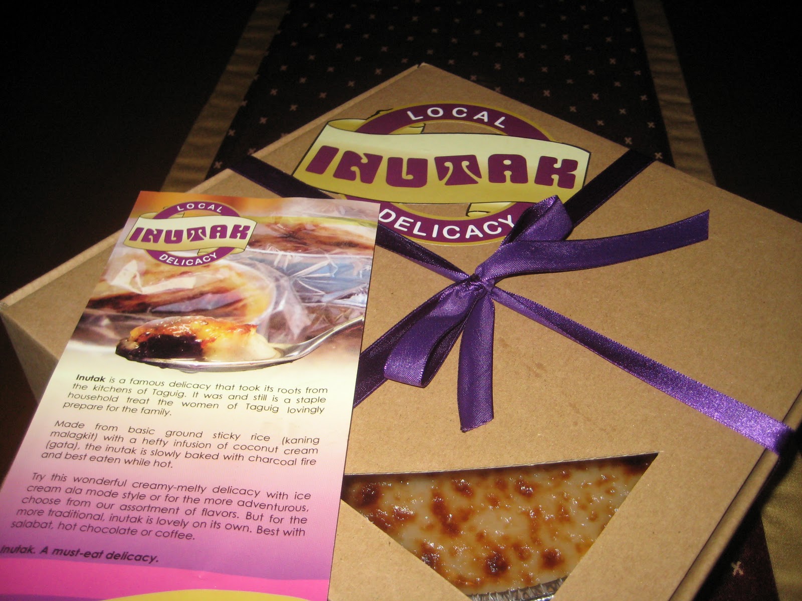 My Space, My World: Inutak Local Delicacy