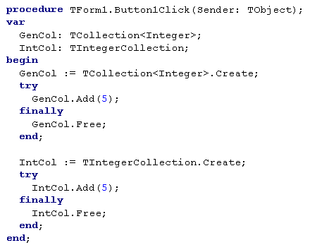 Delphi Programming Tips & Tricks