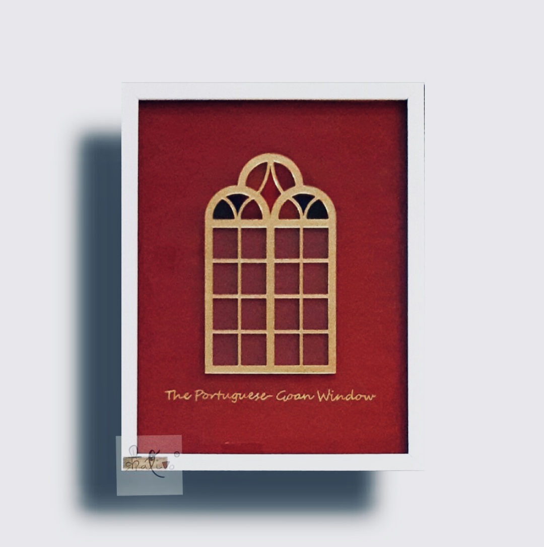 The Goan Windows as wall decor