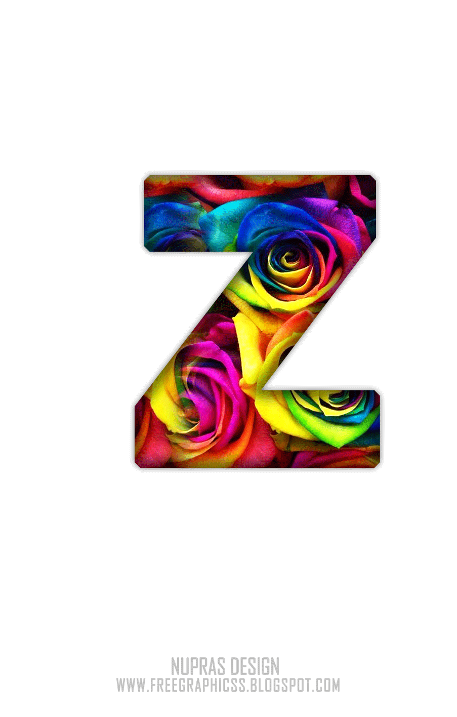 Free Alphabet Graphic Design Letters A to Z