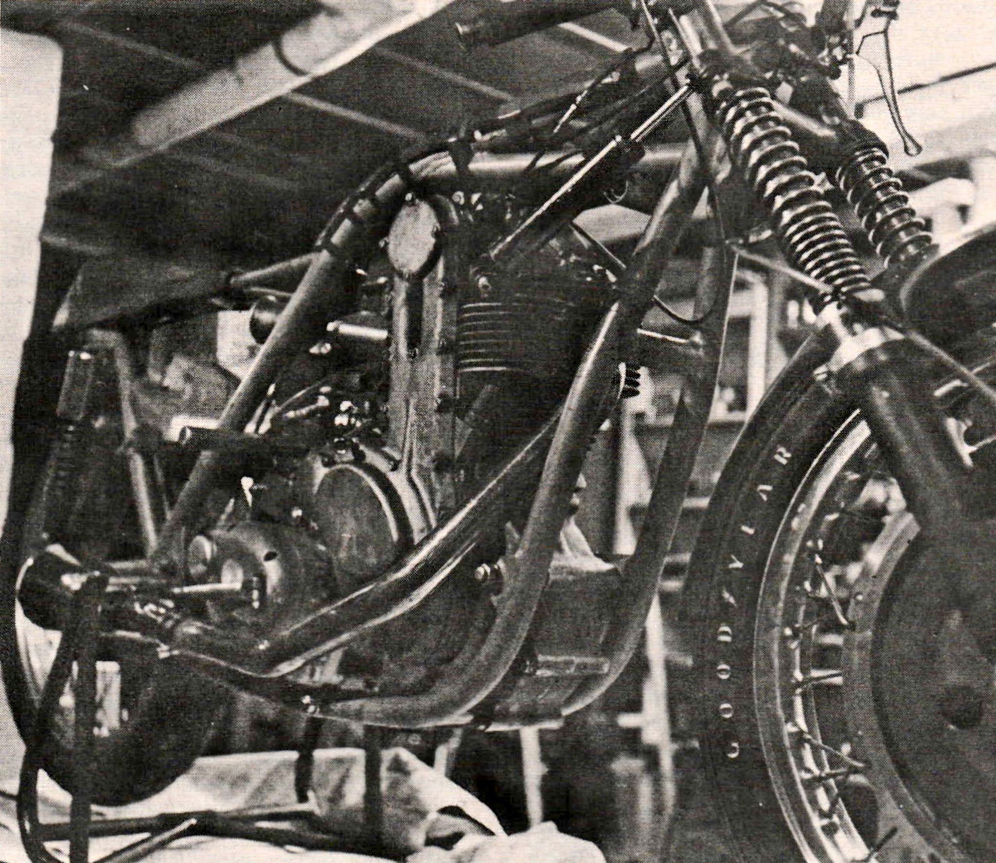 Progress is fine, but it's gone on for too long.: Tom Arter Matchless, 1967