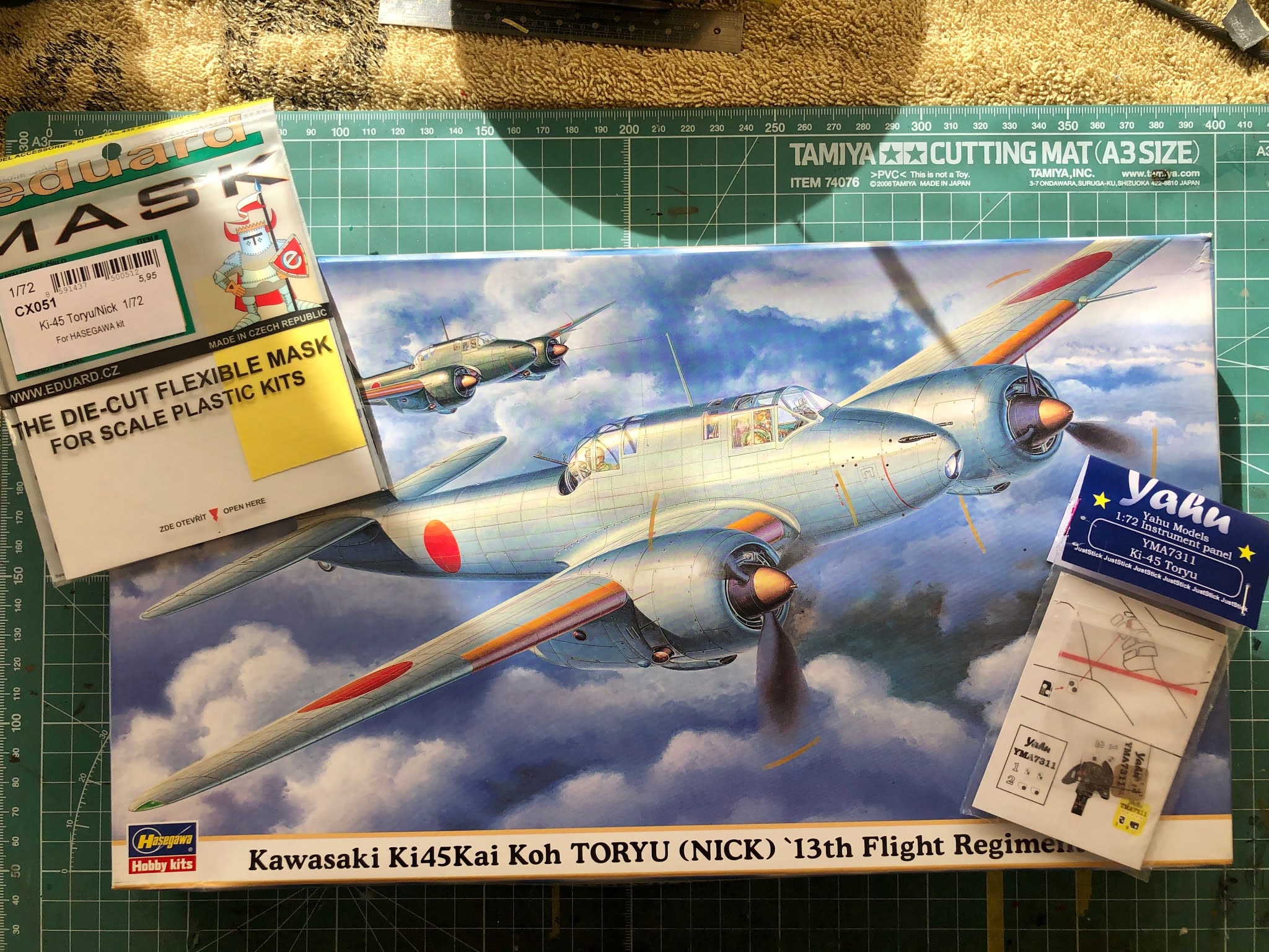 Aviation of Japan 日本の航空史: Jason Brash's 1/72 Kawasaki Ki-45 Toryu