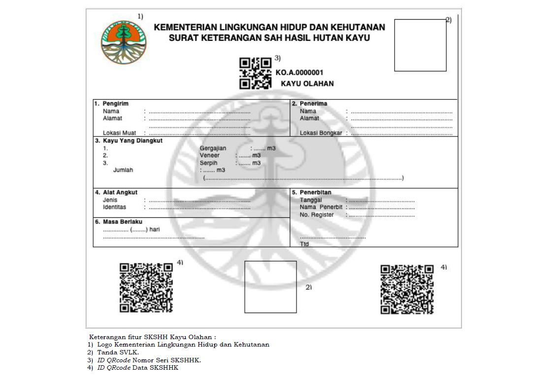 Dokumen Pengangkutan Hasil Hutan Kayu terbaru 2021 - ARTIKEL LHK