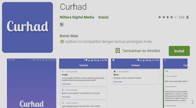 3 Aplikasi Curhat Online Rekomendasi Terbaik - MeAplikasi