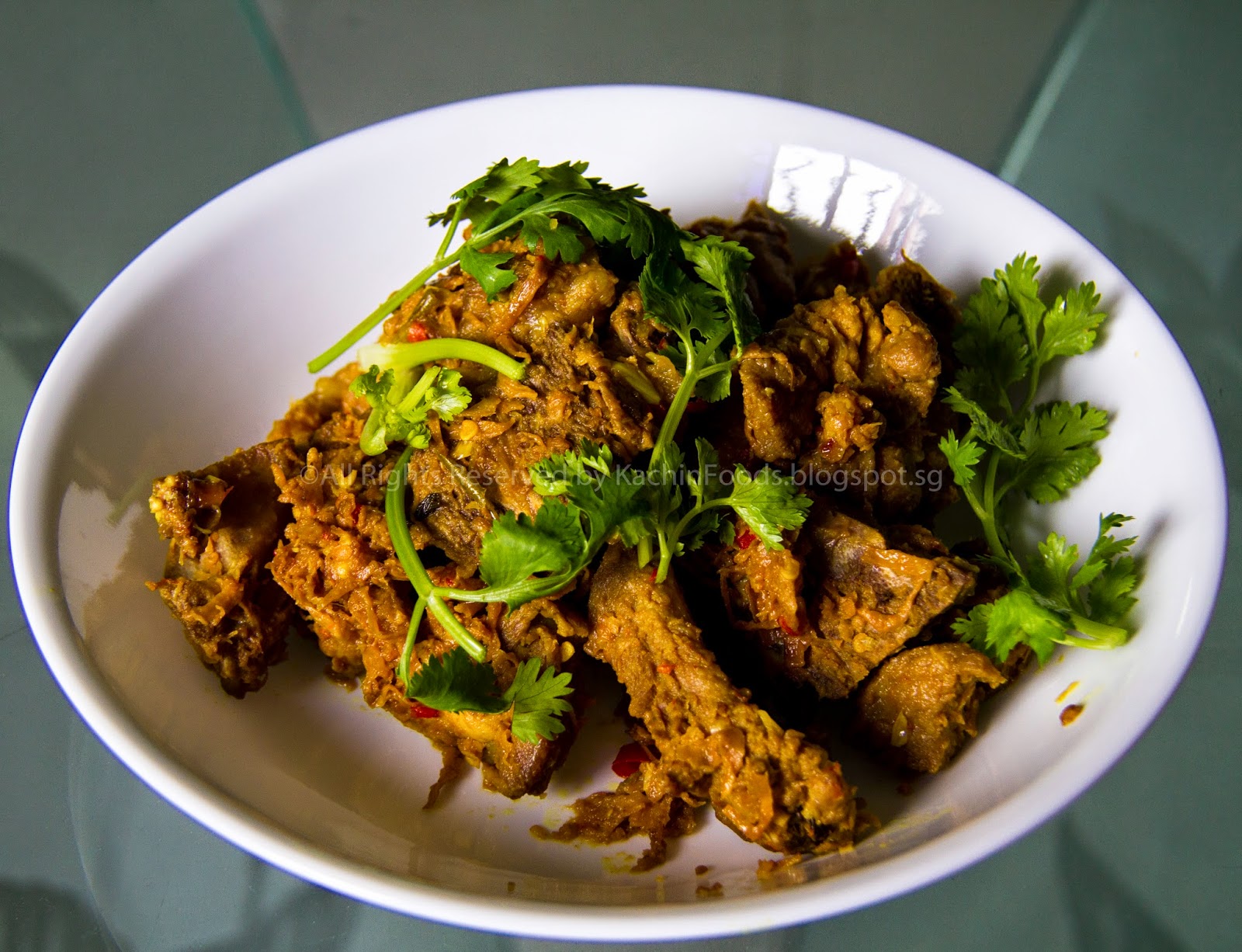 Kachin Foods: Kachin Hkahku Pork Rib & Dried Bamboo Shoot Curry