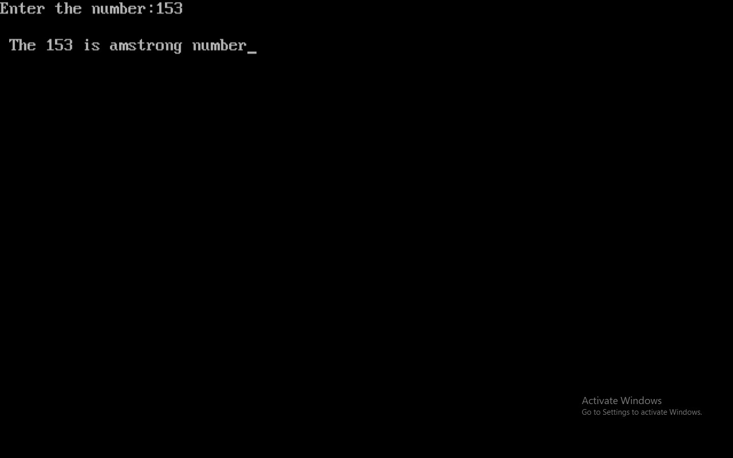 C Program For Sum Of Digits And Armstrong Number