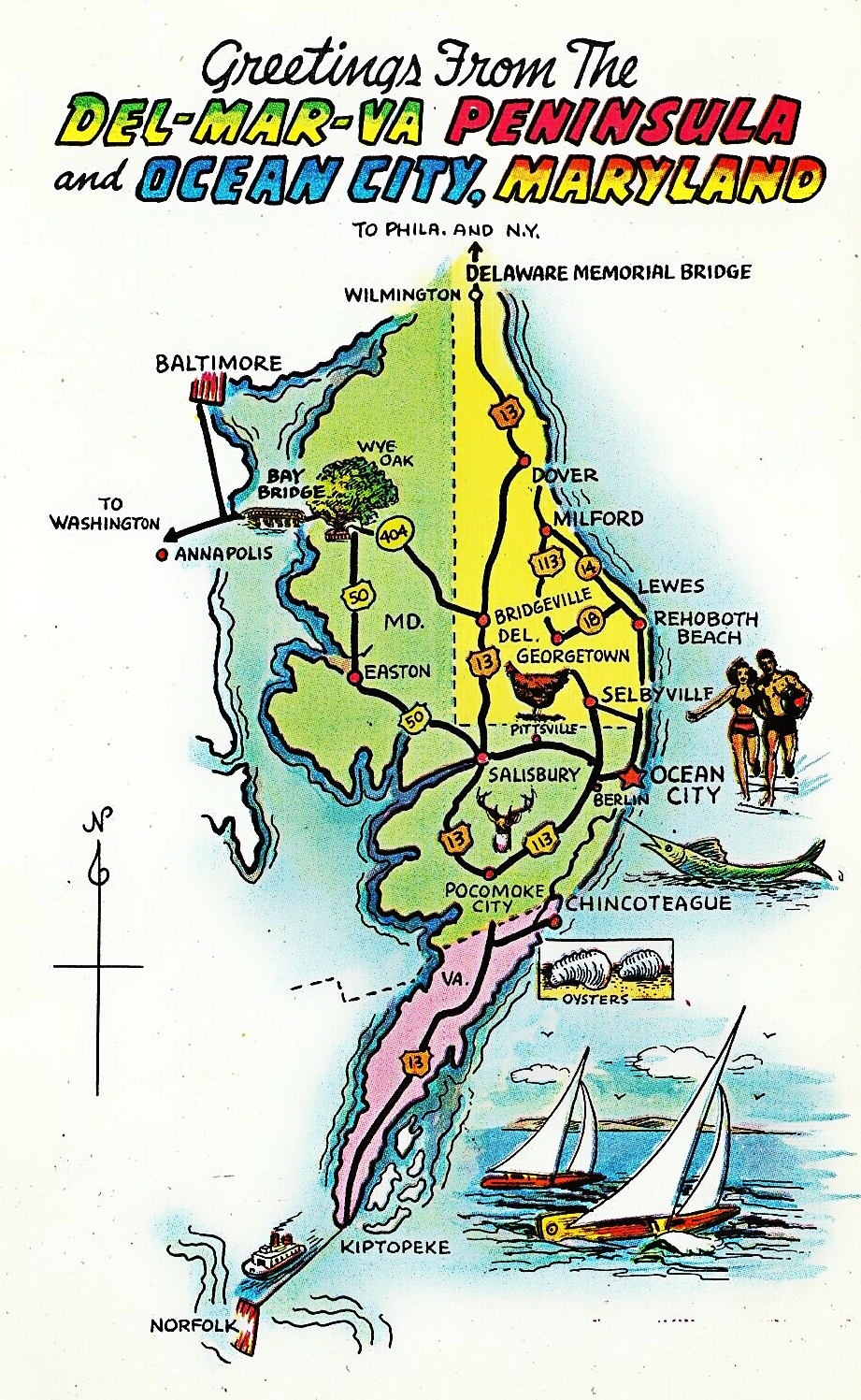 Life on Delmarva: A Place Called Del-Mar-Va | 3 States, 14 Counties: DE ...