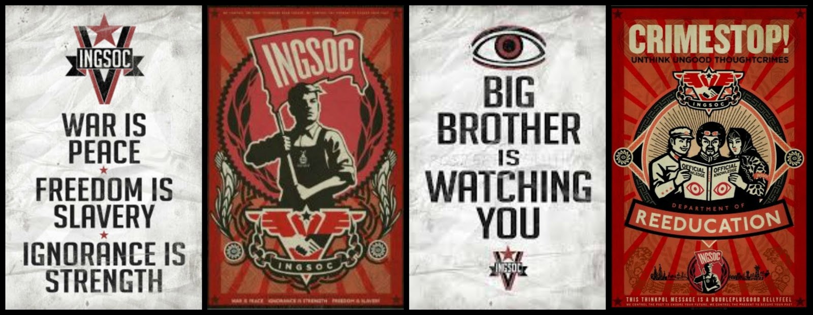 ESTILO INDIVIDUAL: Ingsoc: a ficção inspirando o consumo