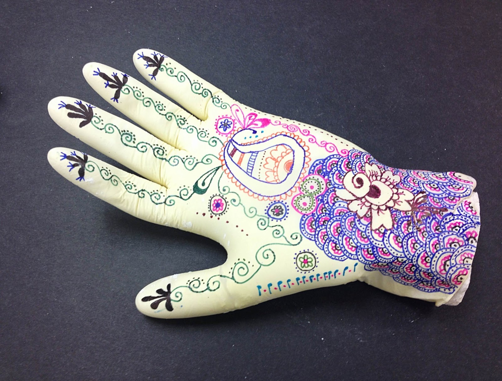 Dream. Pray. Create.: Lesson Idea :: Mehndi Hand Sculptures **Updated ...